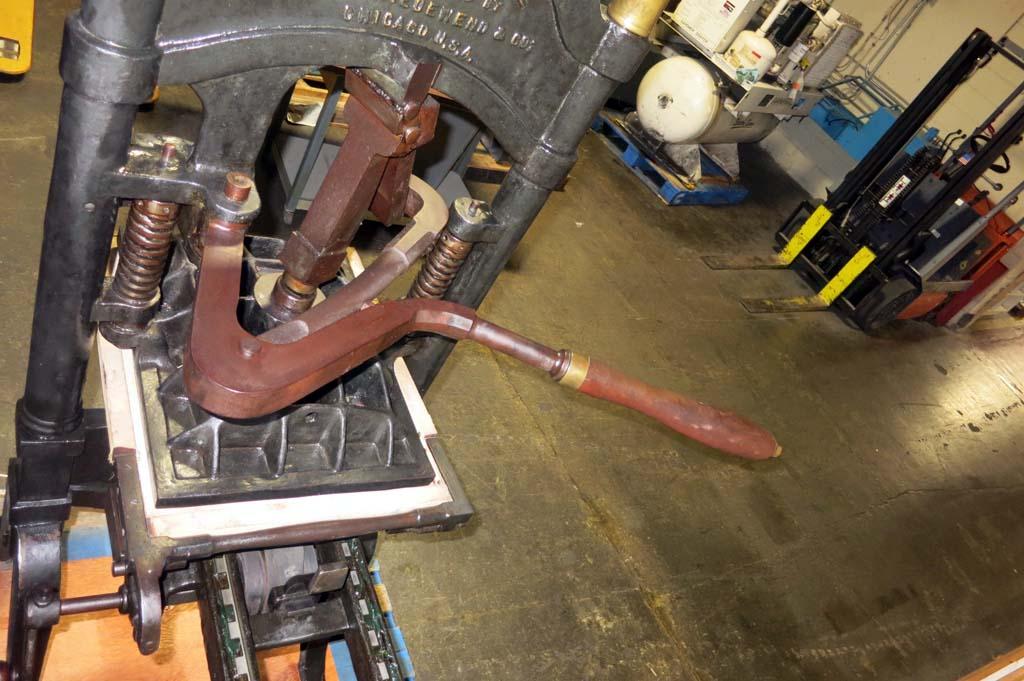 Lot #95: Reliance "Washington" Press - From 1800's - WireBids